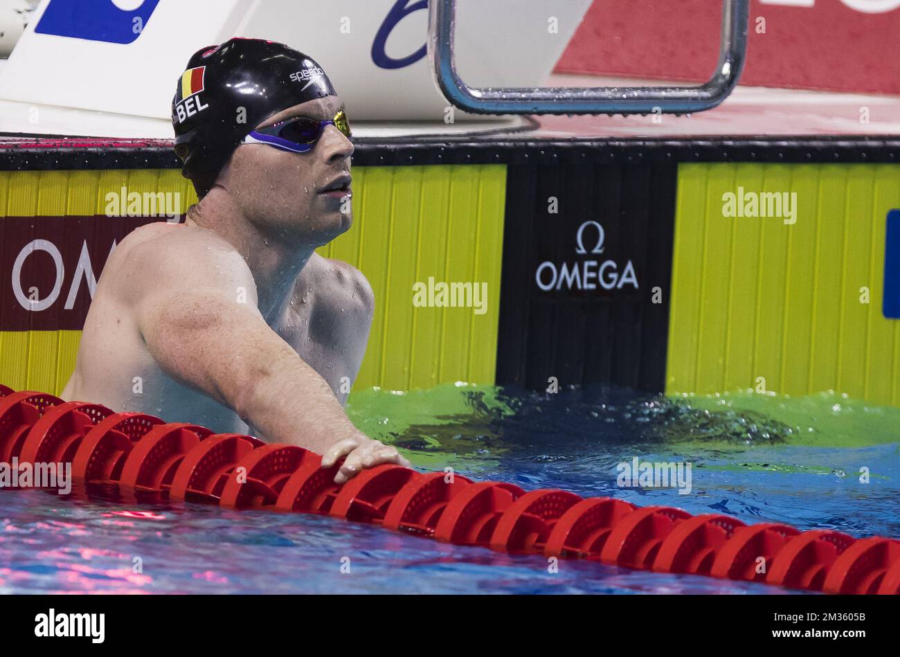 Belgian Louis Croenen pictured in action during day three of the second ...