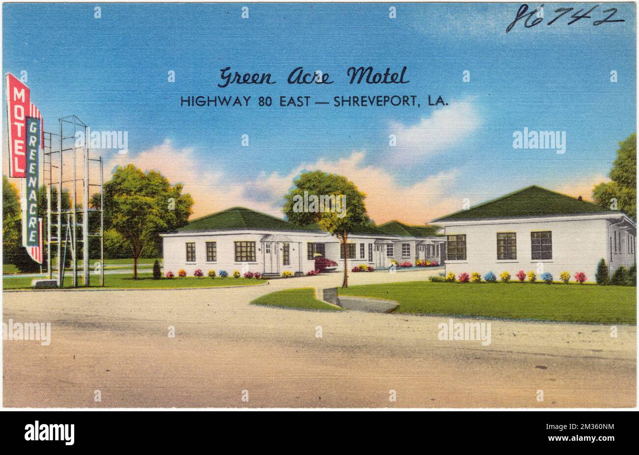 Green Acre Motel, Highway 80 East -- Shreveport, La. , Motels, Tichnor ...
