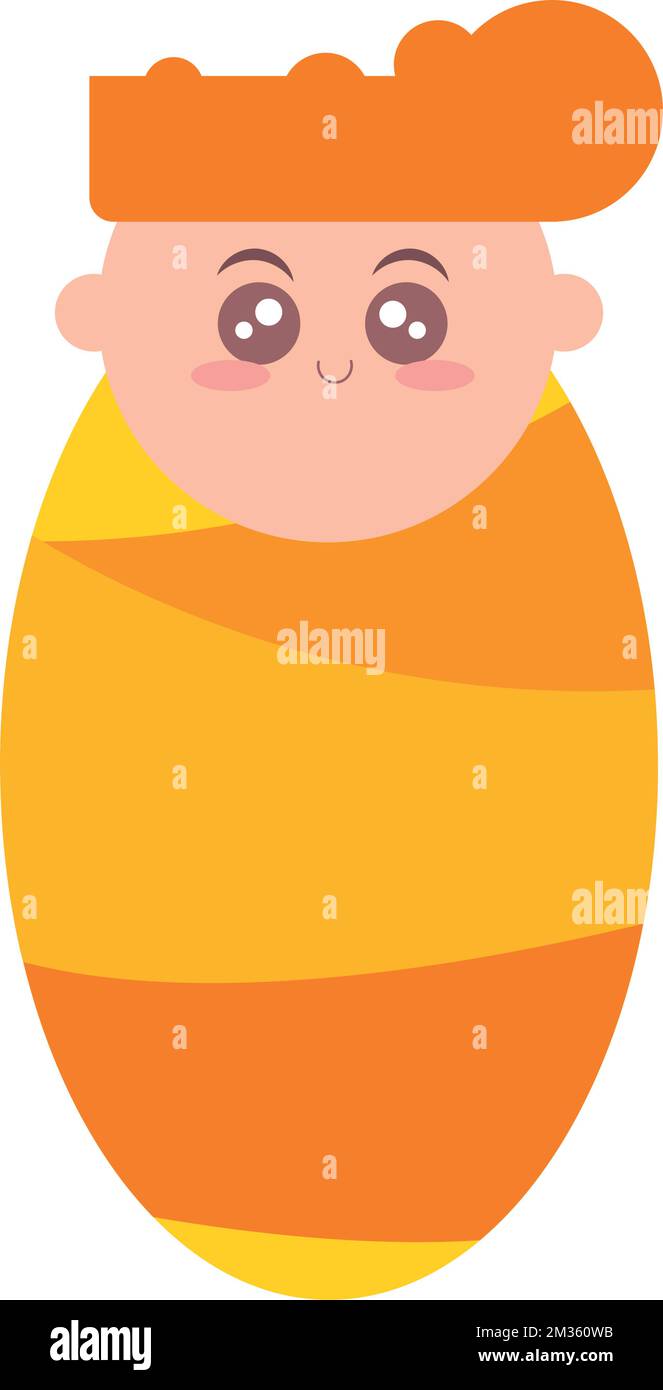 Isolated baby Jesus Nativity Character Christmas season Vector Stock ...