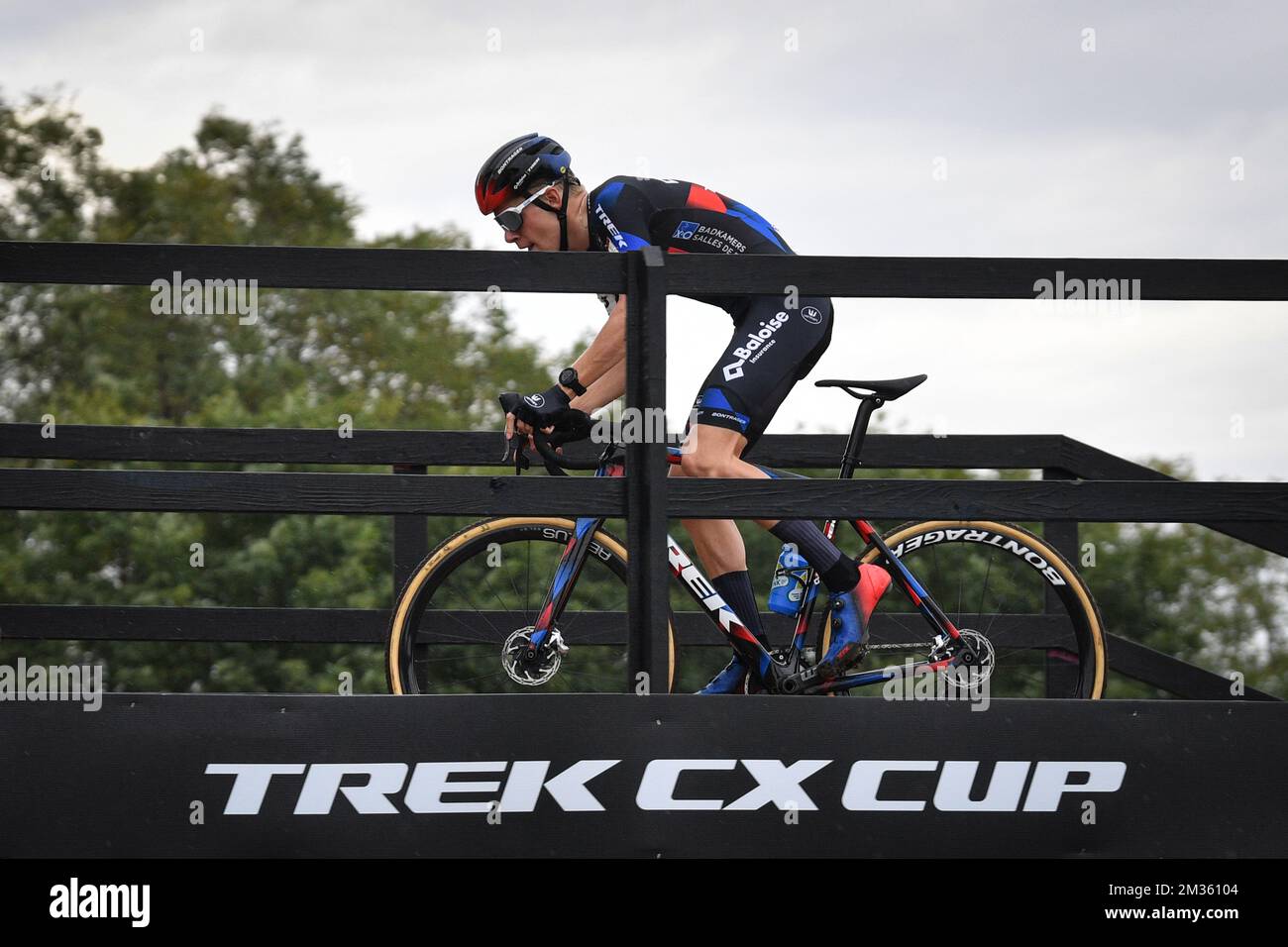 Dutch Pim Ronhaar pictured in action during the men elite race of the ...