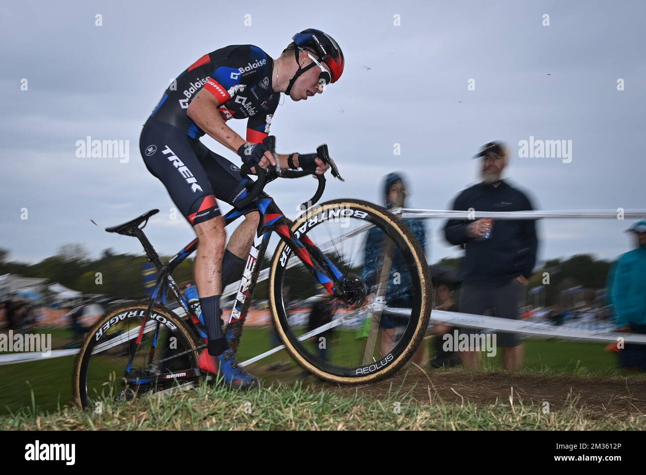 Dutch Pim Ronhaar pictured in action during the men elite race of the ...