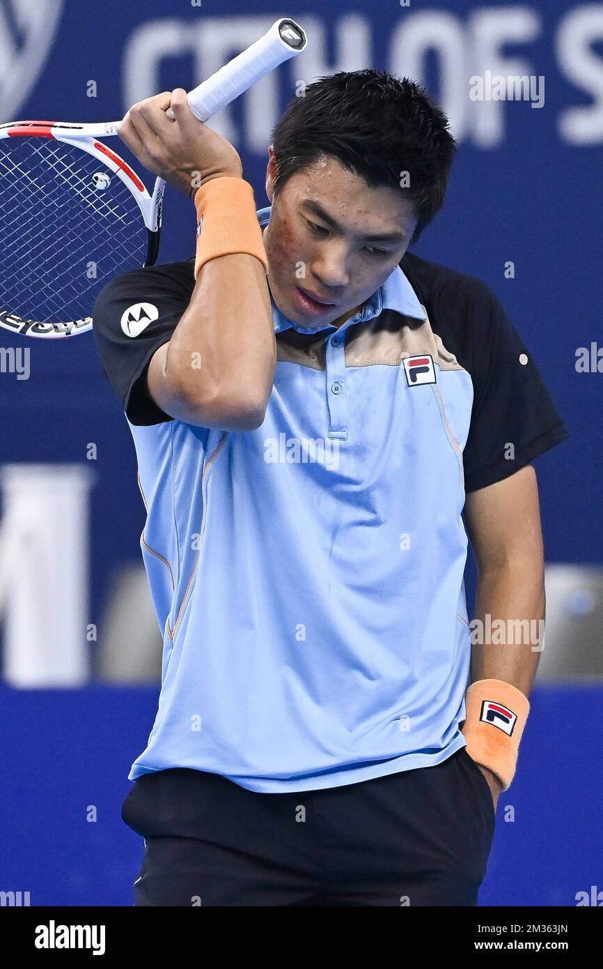 Nakashima tennis hi-res stock photography and images - Alamy