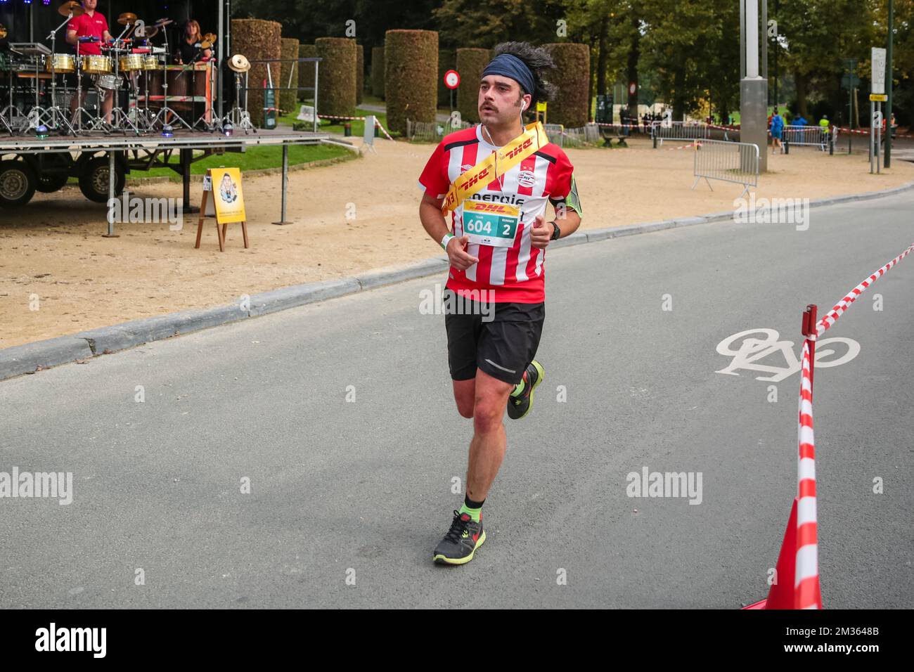 Illustration picture shows the 17th edition of the DHL Brussels Ekiden ...