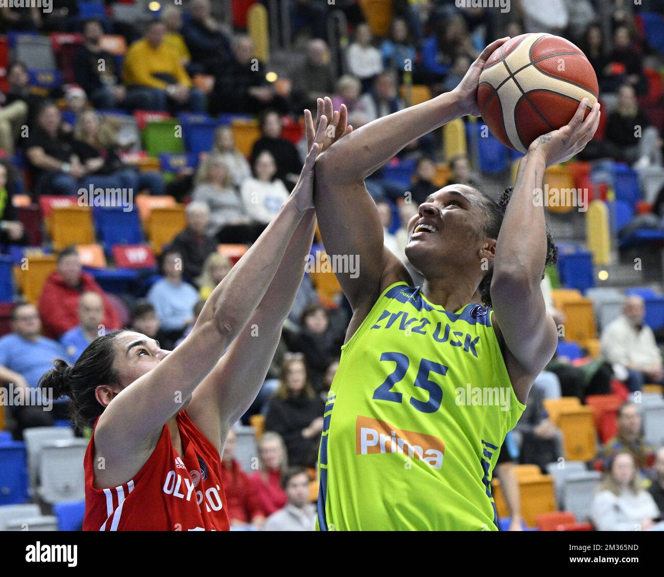 Prague, Czech Republic. 14th Dec, 2022. From left Ioanna Diela of ...
