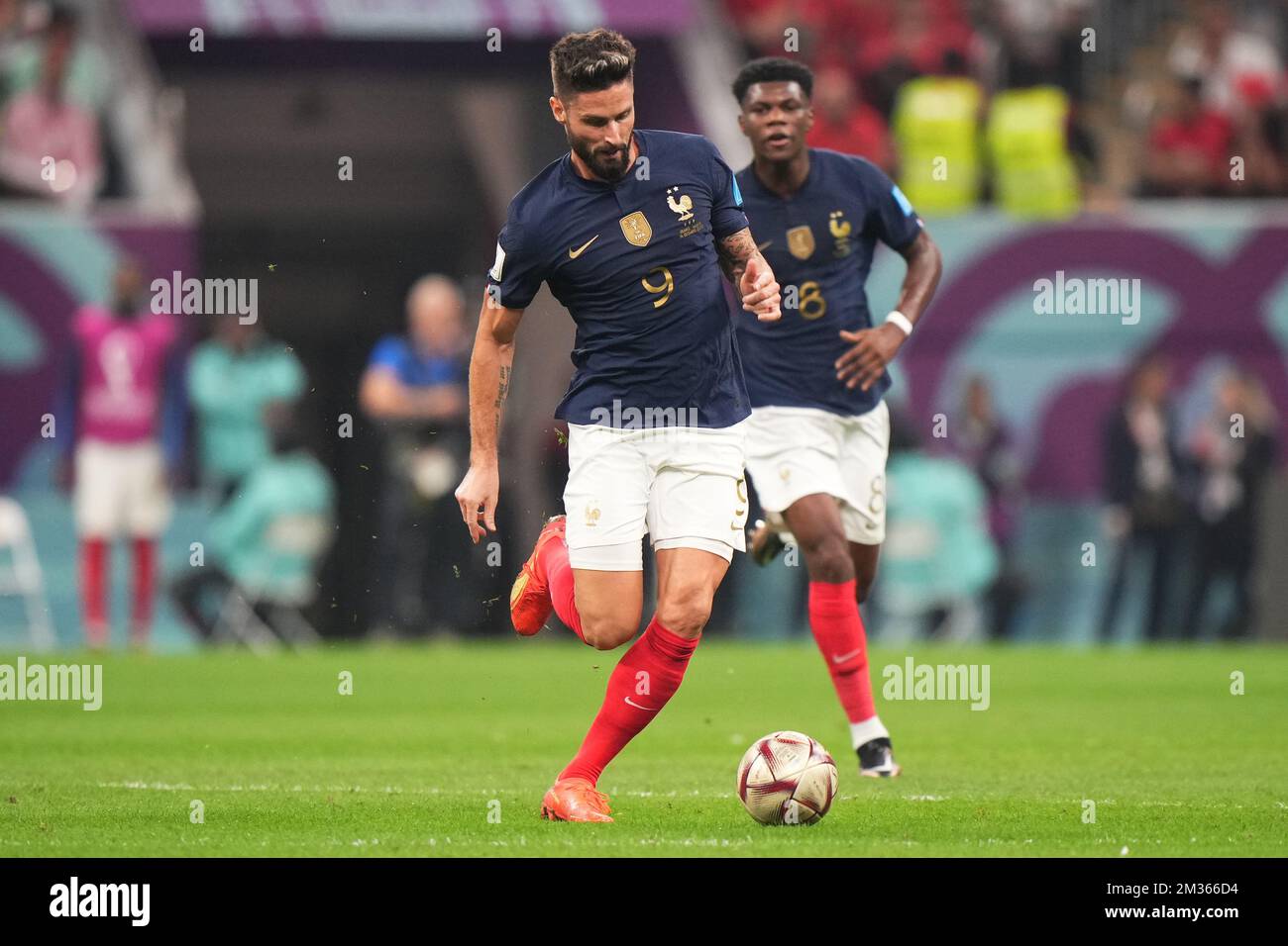 Olivier Giroud of France during the FIFA World Cup Qatar 2022 match ...