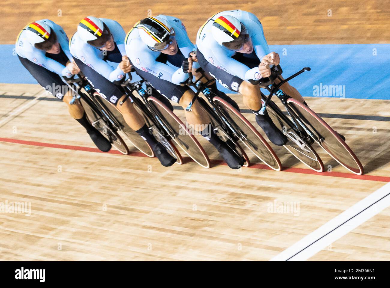 Belgian Tuur Dens, Belgian Gianluca Pollefliet, Belgian Brent Van ...