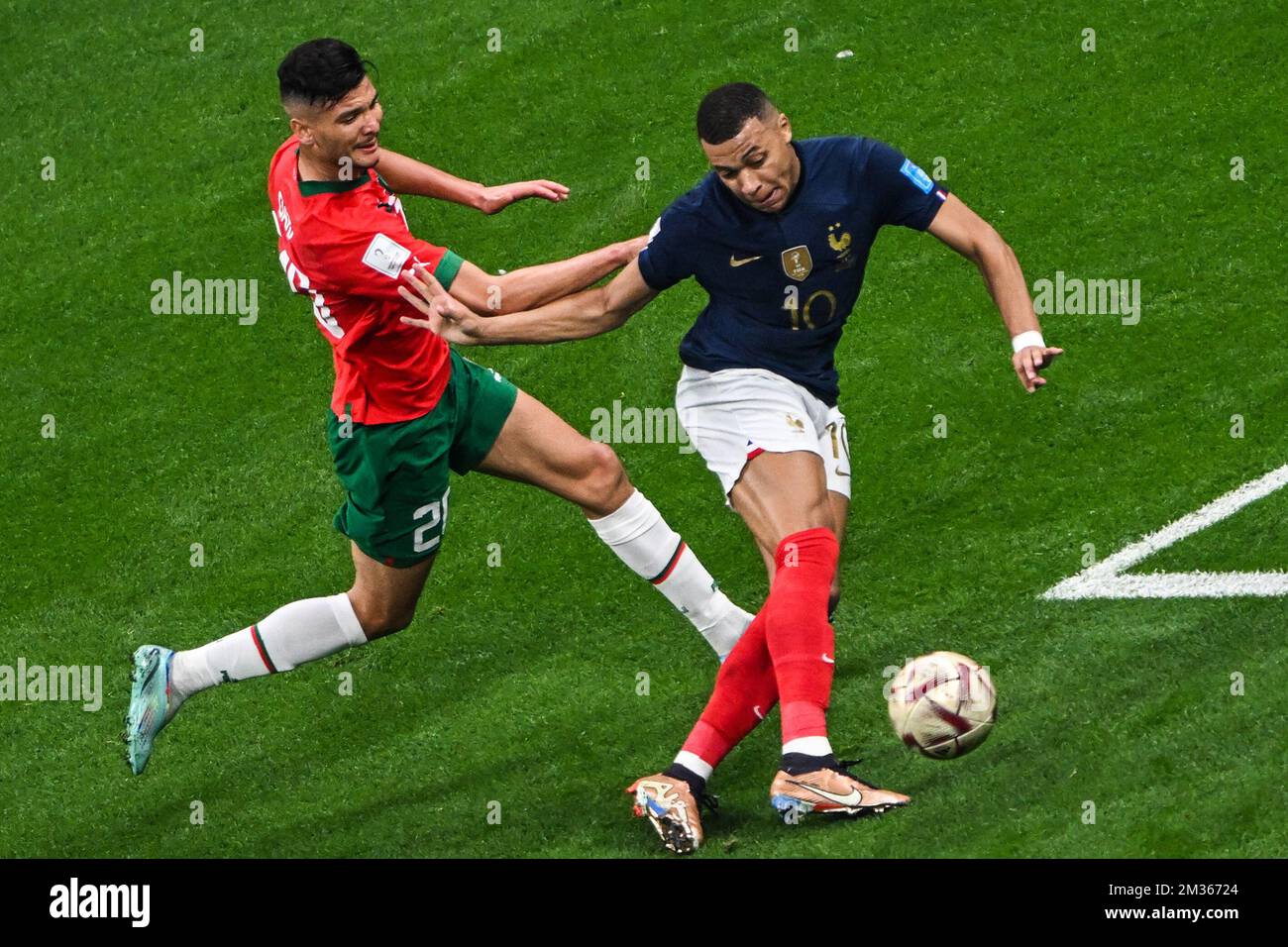 Al Chaur, Qatar. 14th Dec, 2022. Soccer, World Cup, France - Morocco ...