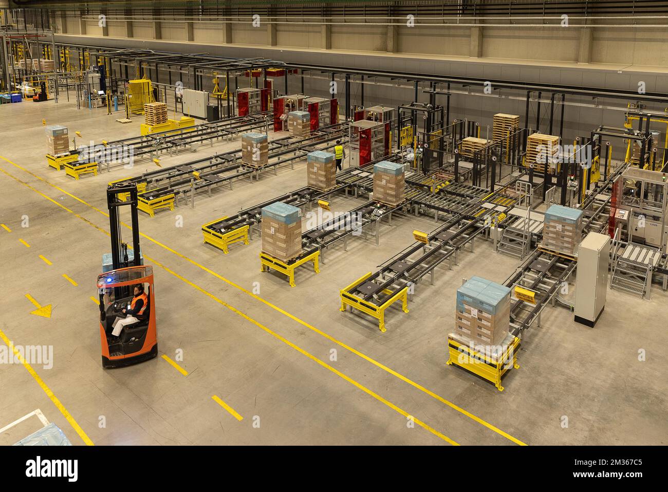 Illustration picture shows the official opening of the new Callebaut ...