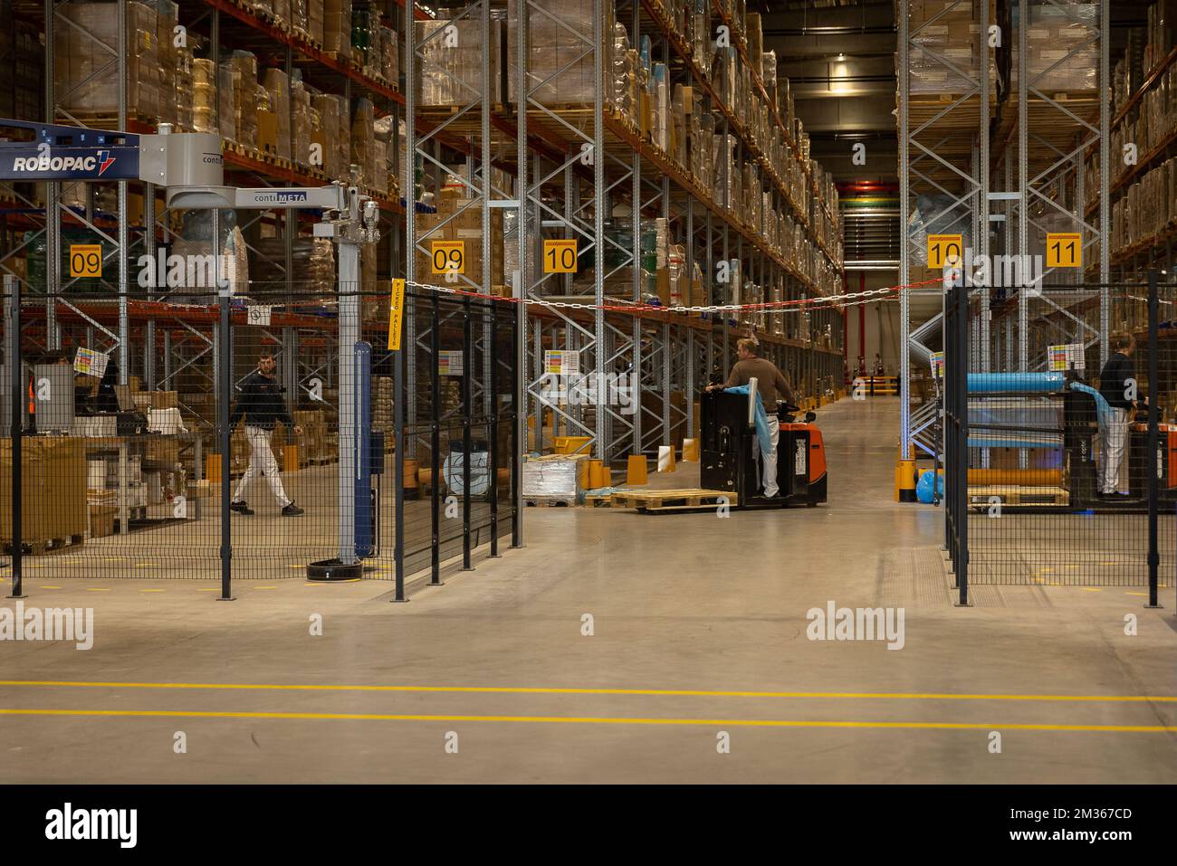 Illustration picture shows the official opening of the new Callebaut ...