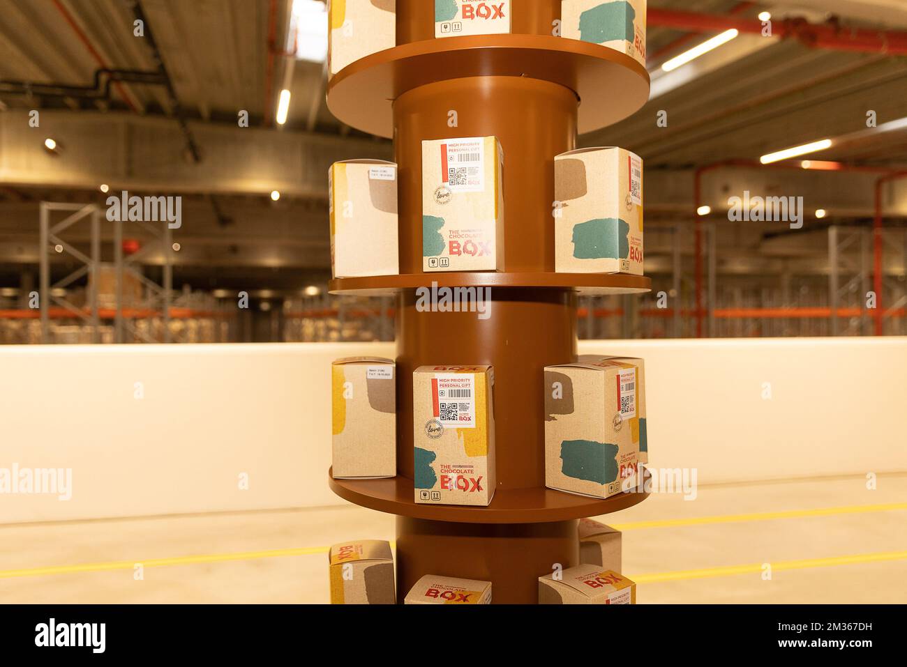 Illustration picture shows the official opening of the new Callebaut ...