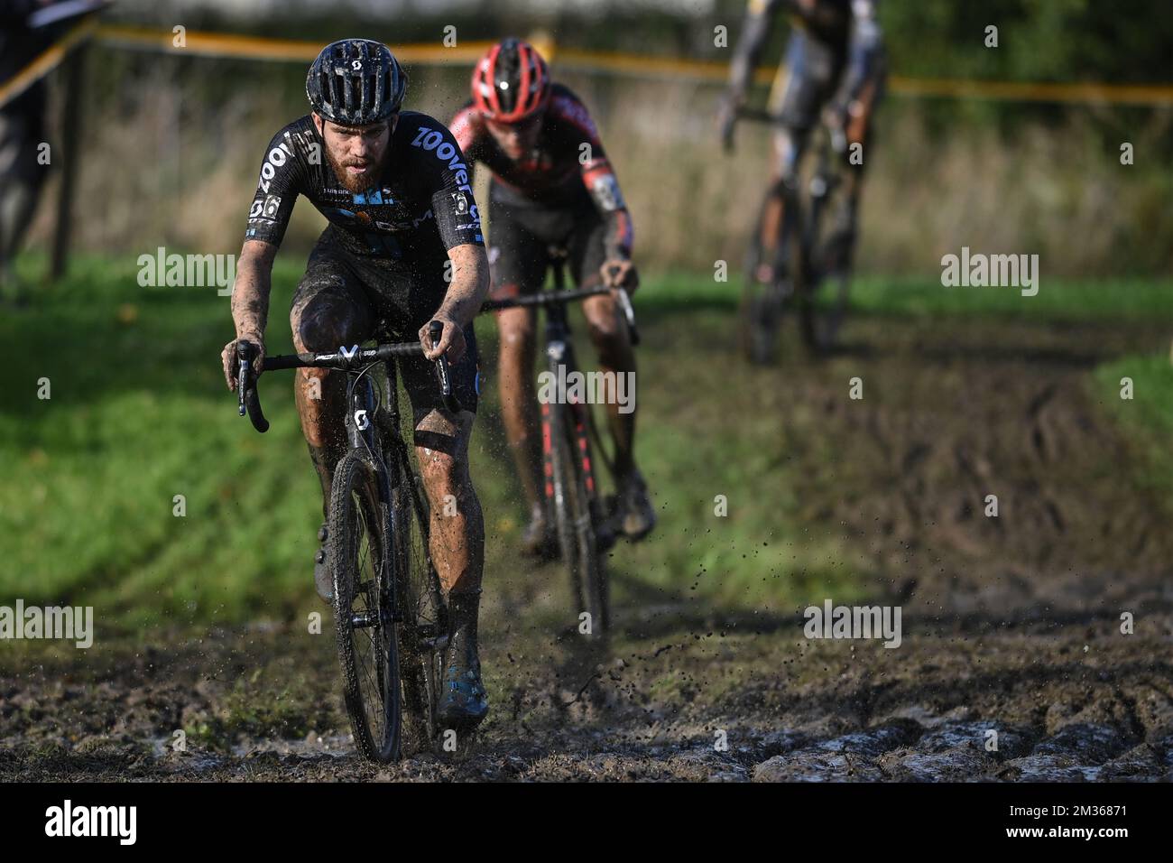 Dutch Joris Nieuwenhuis pictured in action during the men's elite race ...