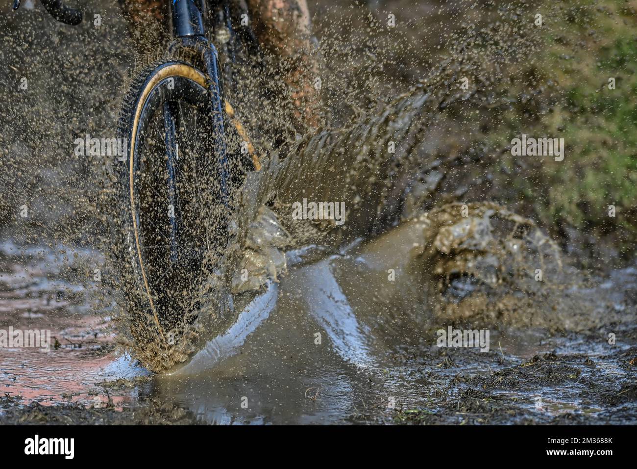 Illustration picture taken during the men's elite race of the ...