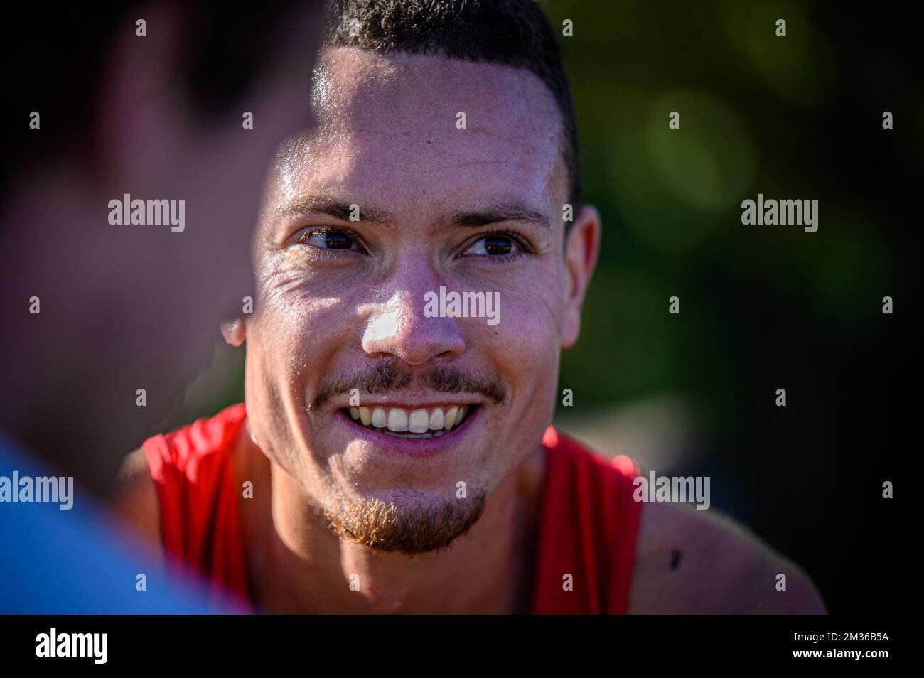 Belgian Robin Hendrix pictured during the men's race at the 'CrossCup ...