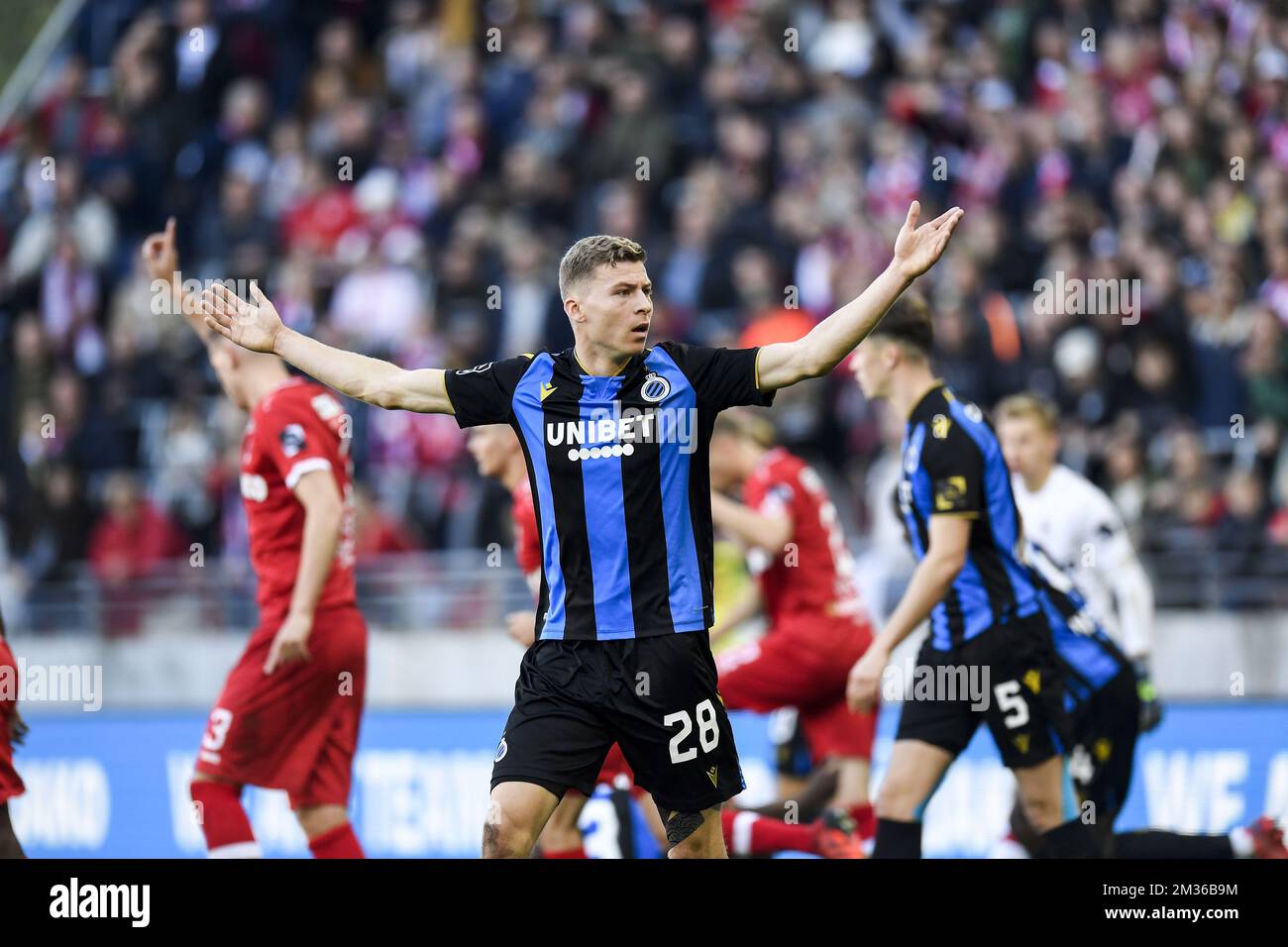 Club's Ignace Van Der Brempt pictured during a soccer match between ...