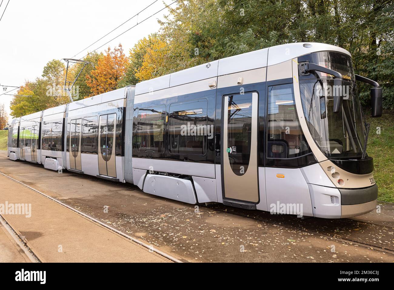 Illustration picture shows the presentation of the 'new generation of ...