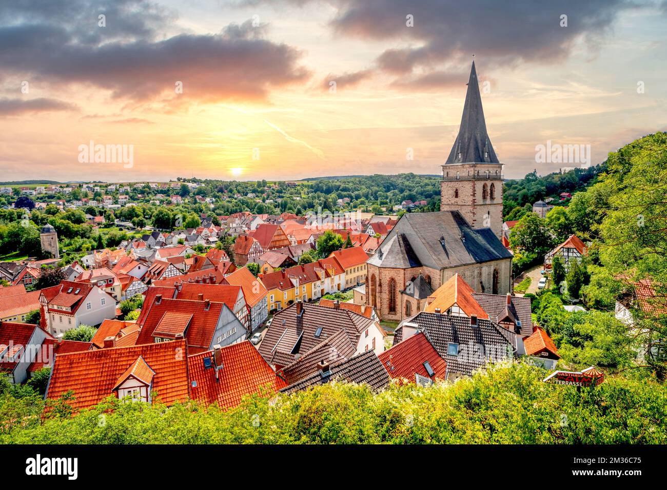 Warburg town hi-res stock photography and images - Alamy