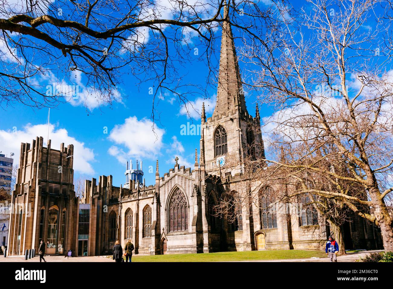 The Cathedral Church of St Peter and St Paul, Sheffield, more commonly ...