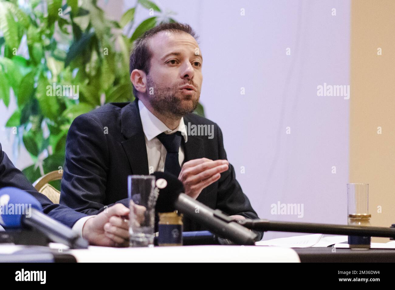 Chez Nous co-founder Gregory Vanden Bruel pictured during the launch of ...