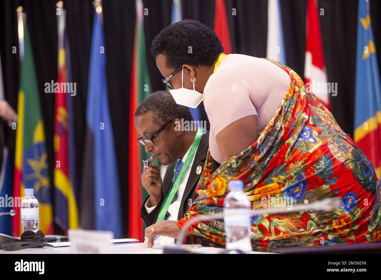 Rwanda Foreign Minister Vincent Biruta pictured during a joint African ...