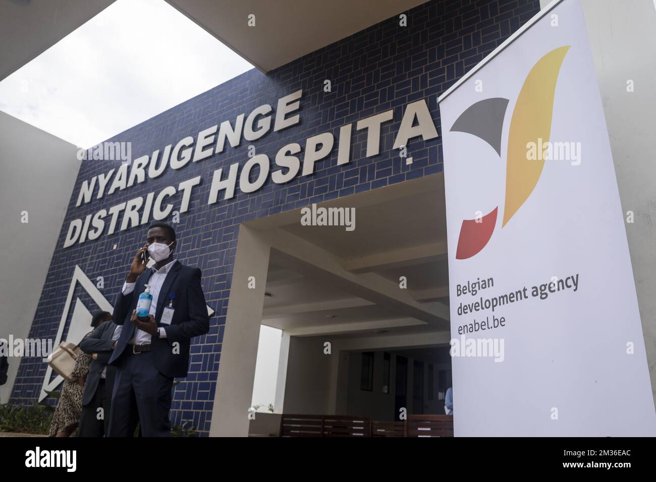Illustration picture shows the Nyarugenge district hospital in Kigali ...