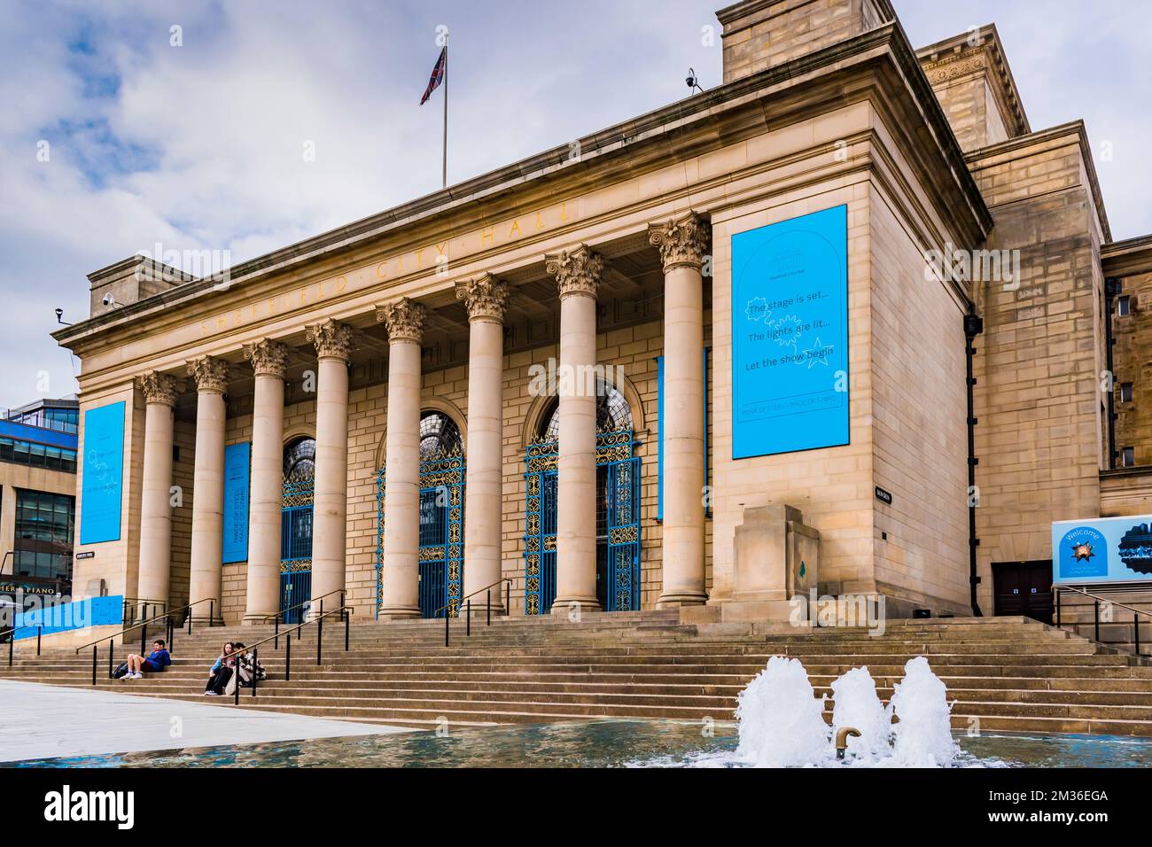 Sheffield City Hall is a Grade II listed building in Sheffield, England ...