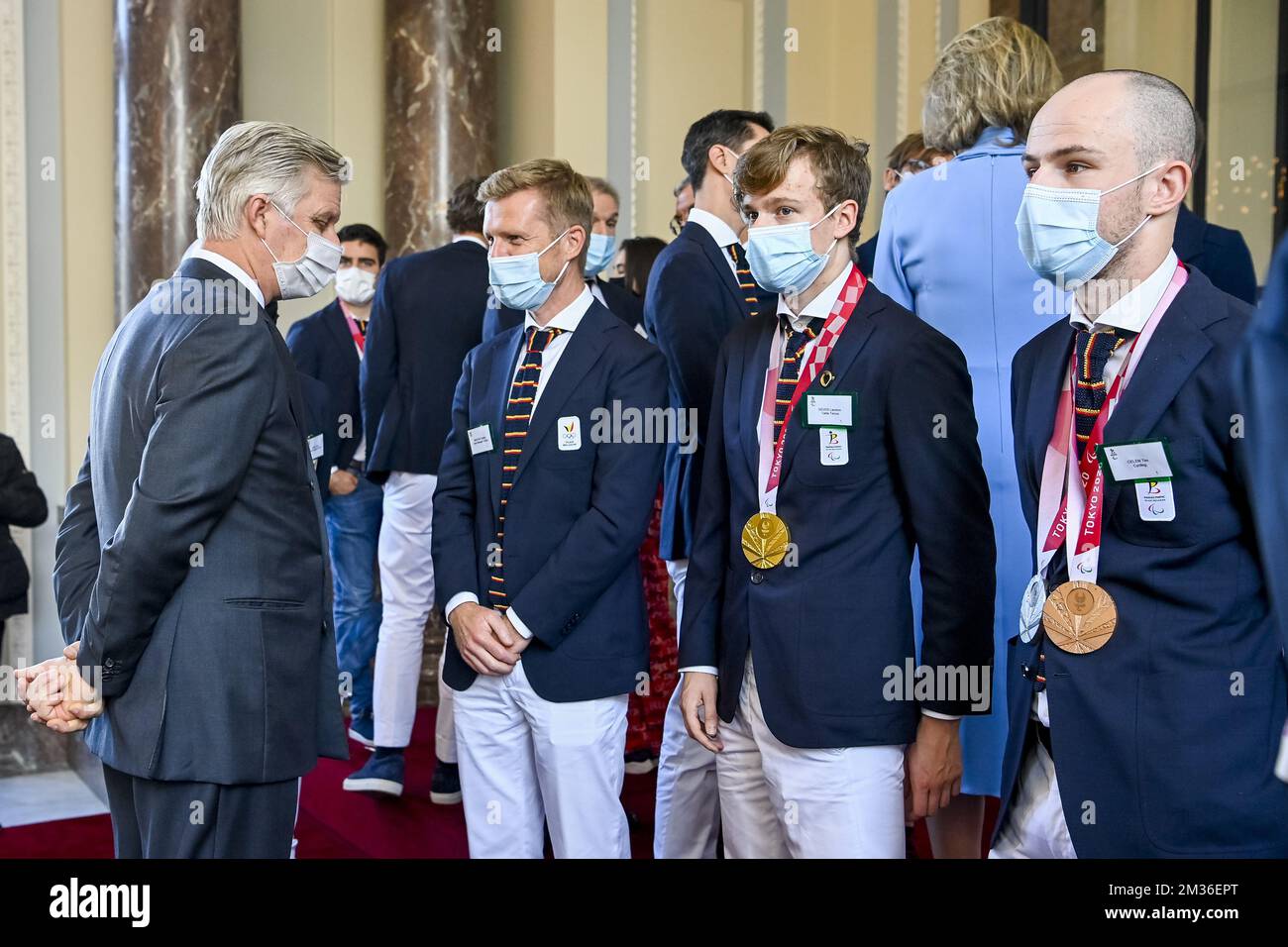 King Philippe - Filip of Belgium, Paralympic table tennis player ...