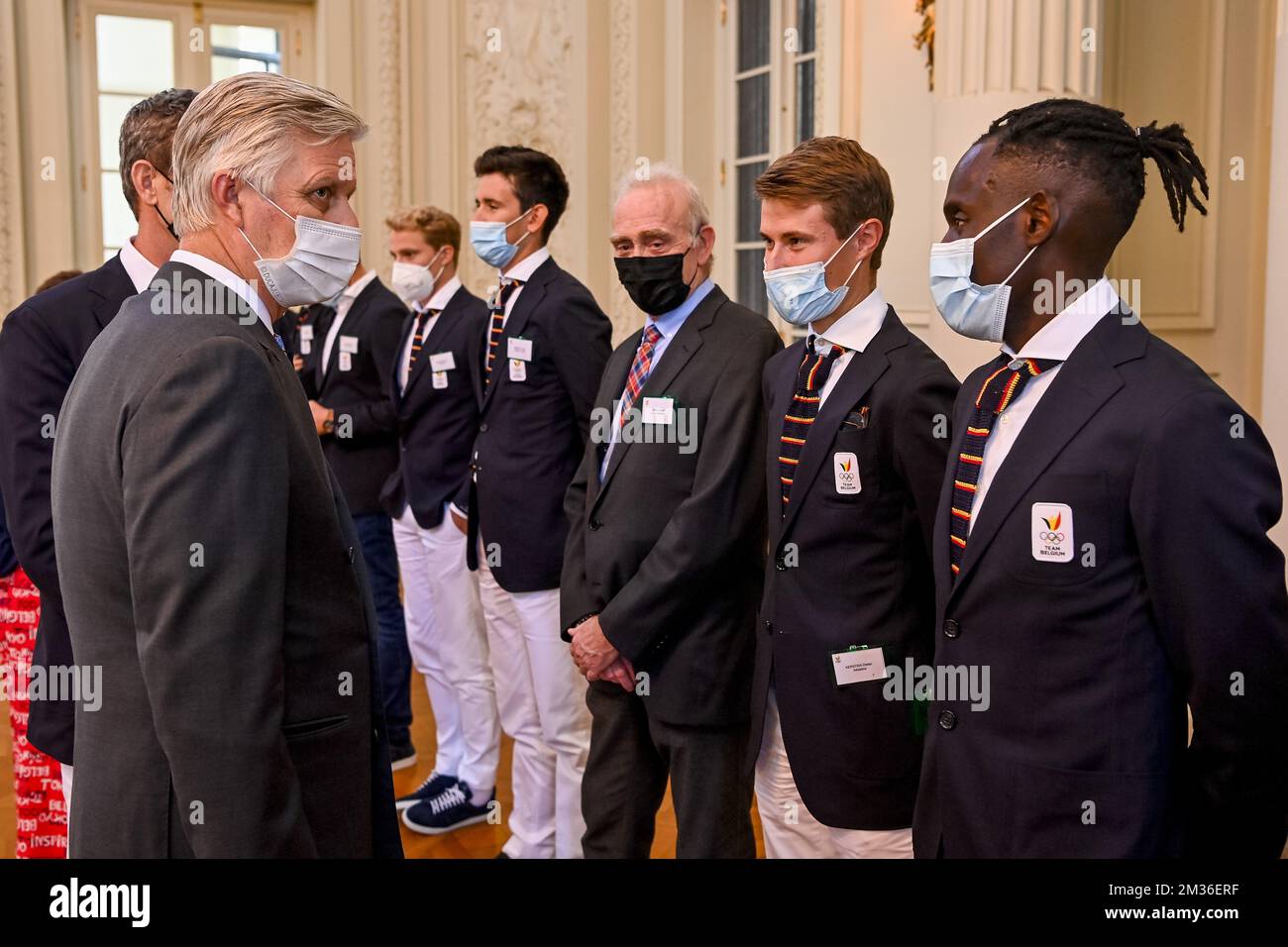 King Philippe - Filip of Belgium, Belgian Dieter Kersten and Belgian ...