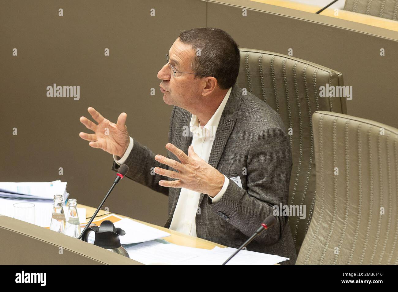 Professor toxicology Jan Tygat pictured during a session of the ...