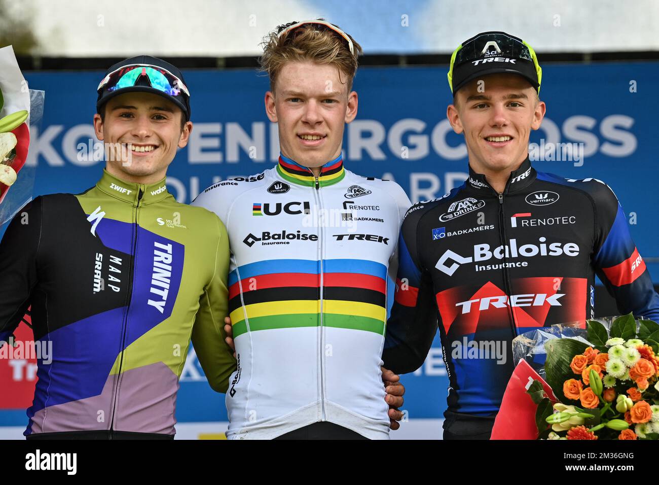 British Mason Cameron, Dutch Pim Ronhaar and Belgian Thibau Nys ...