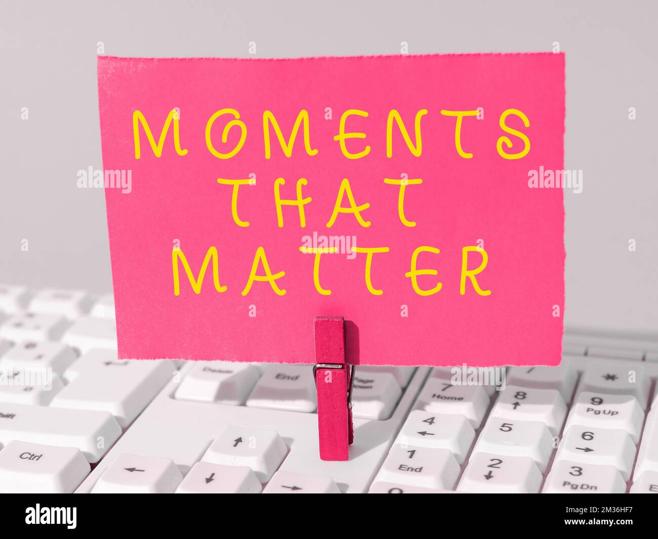 Text showing inspiration Moments That Matter. Business showcase ...