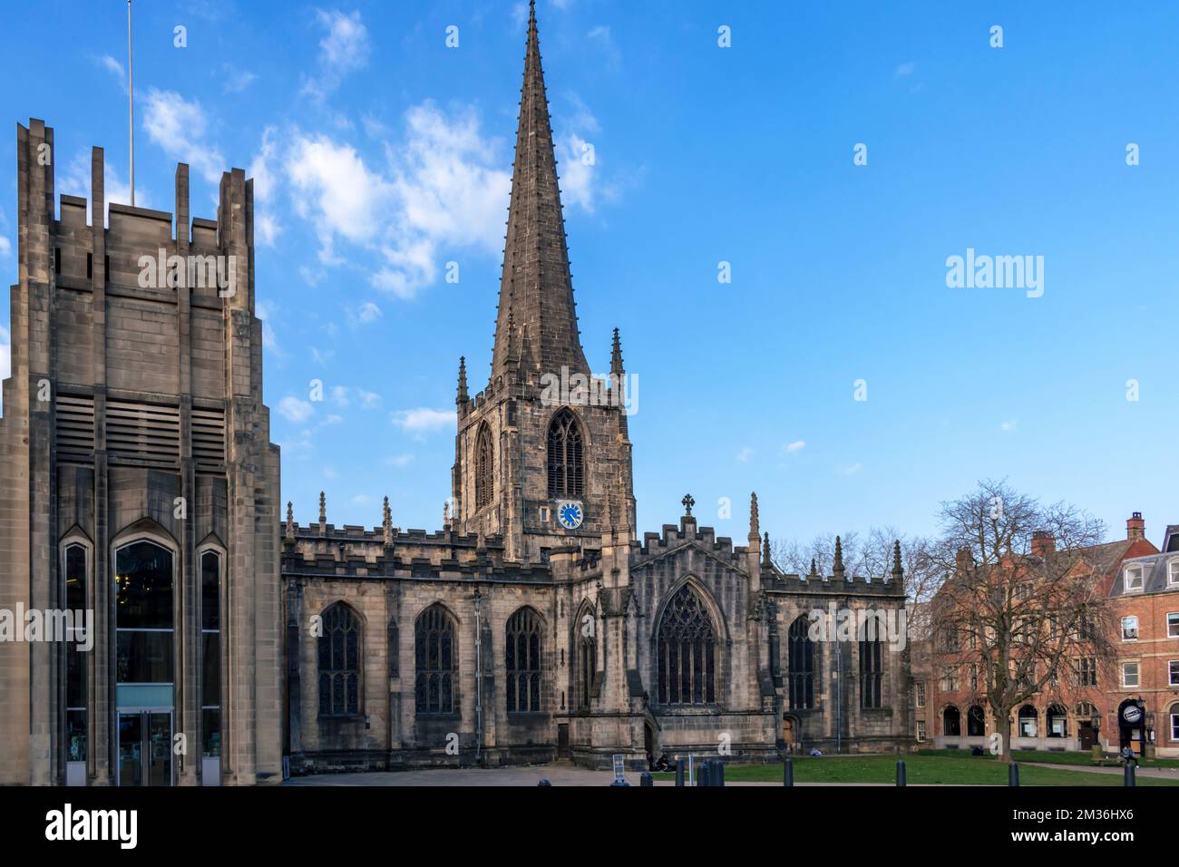 The Cathedral Church of St Peter and St Paul, Sheffield, more commonly ...