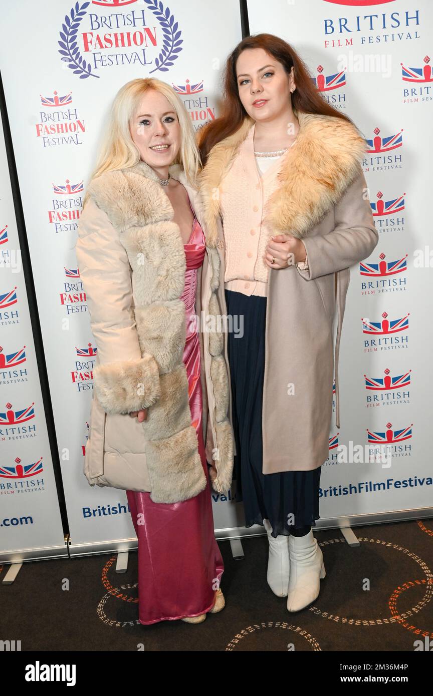 London, UK. 14th December 2022. Actress Lindsey Beier and Sharune ...