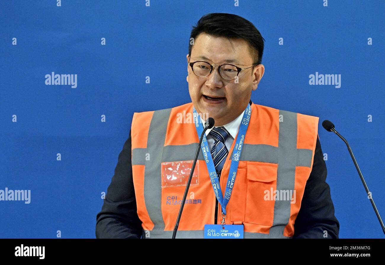 Eric Xu, Vice Chairman of Cainiao Network pictured during the ...
