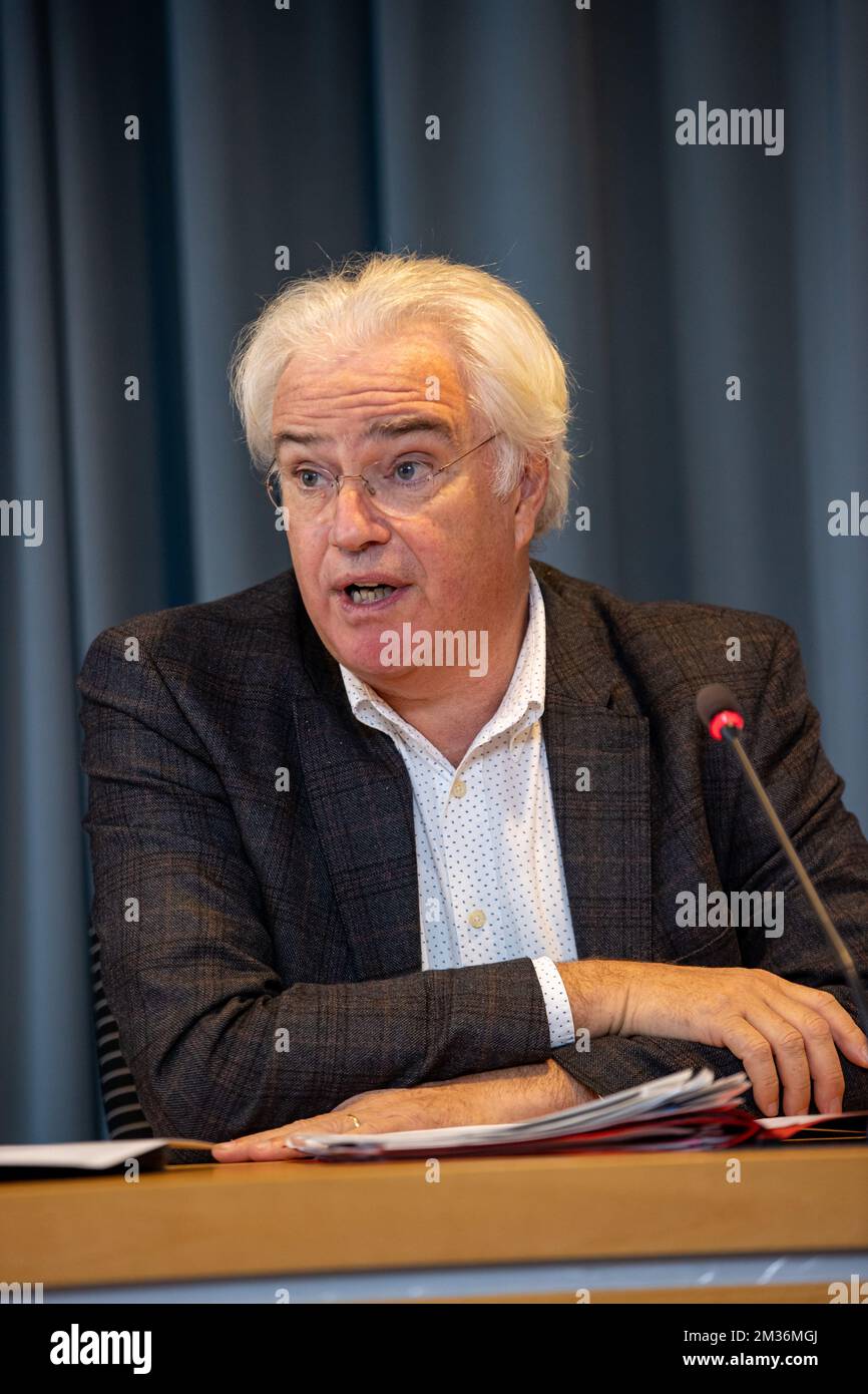 West-Flanders province governor Carl Decaluwe pictured during a press ...
