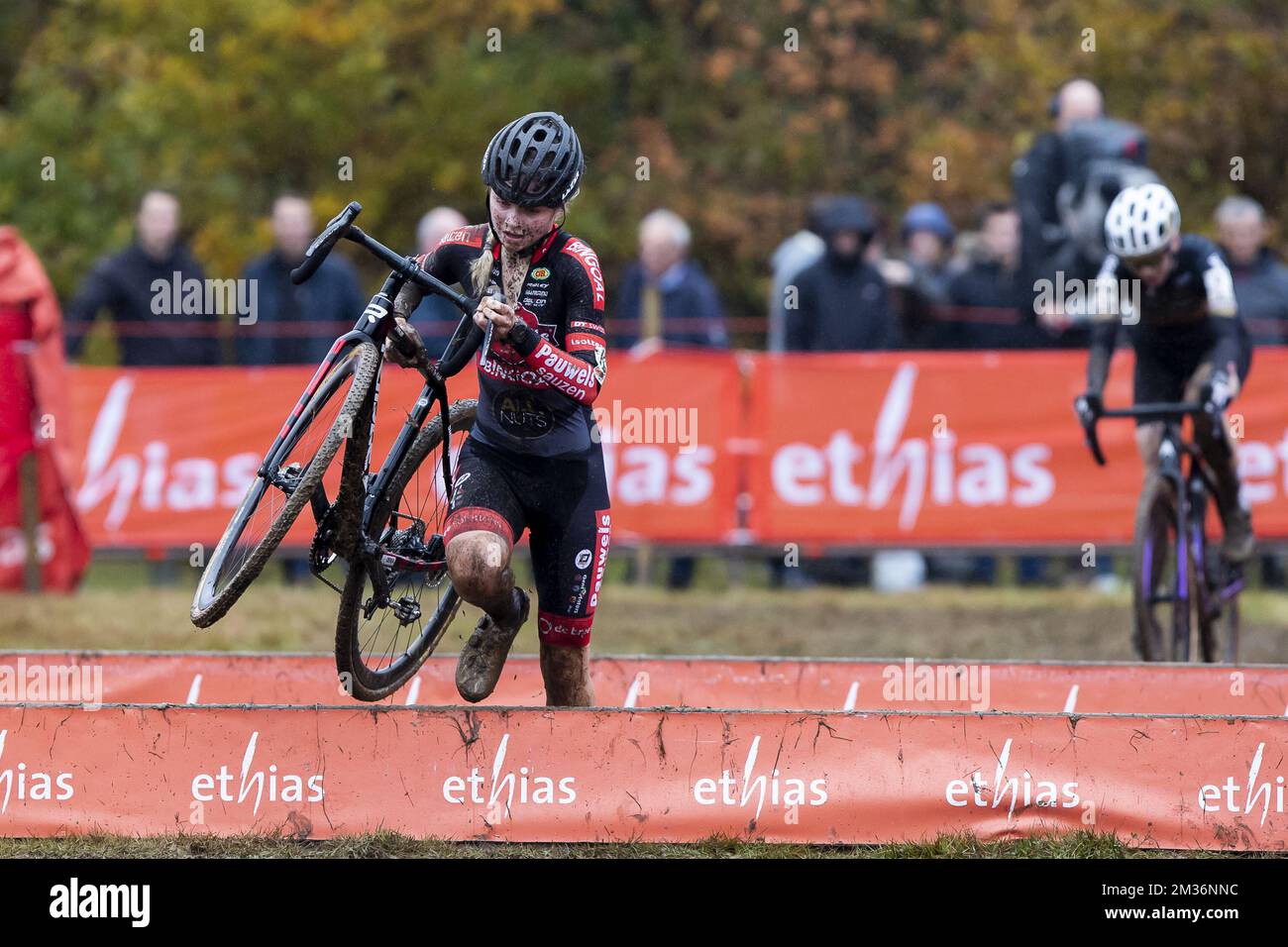 Belgian Laura Verdonschot pictured in action during the women's elite ...