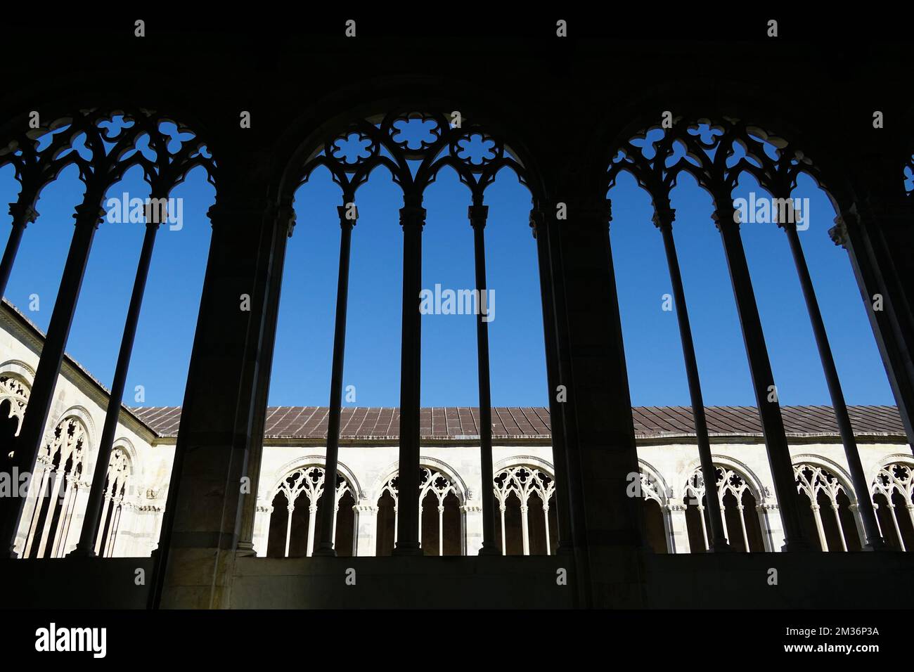 Internal arches, Camposanto Monumentale (monumental cemetery), Piazza ...