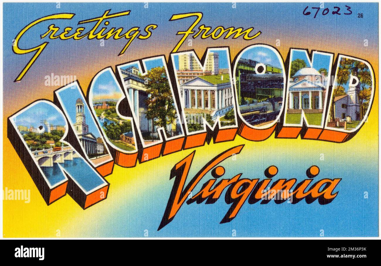 Tichnor brothers collection richmond hi-res stock photography and ...