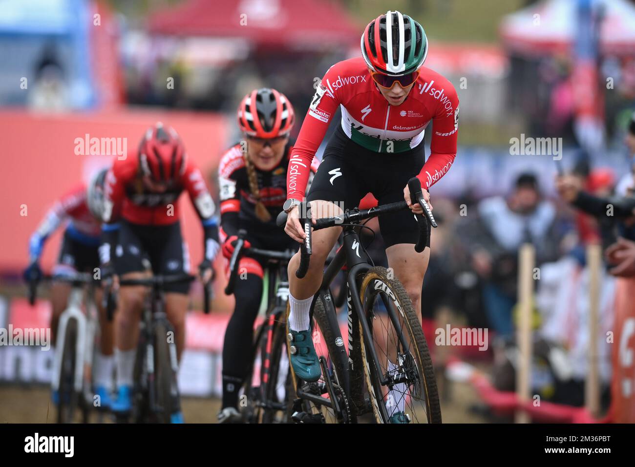 Hungarian Kata Blanka Vas pictured in action during the women elite ...