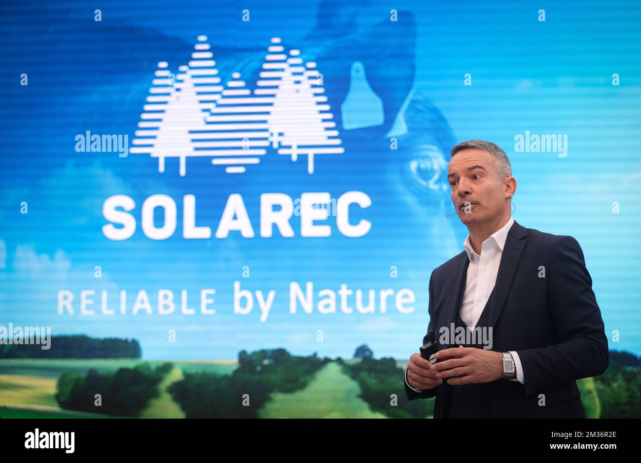 LDA Group chairman of the board Benoit Landrecy pictured during the ...