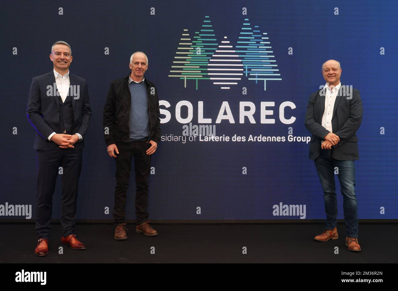 LDA Group chairman of the board Benoit Landrecy , Dominique Bilocq,CEO ...