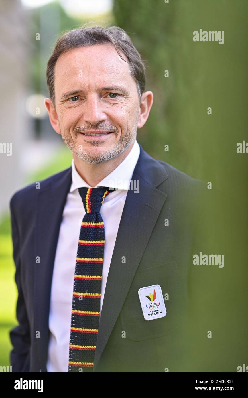 Newly elected BOIC - COIB chairman Jean-Michel Saive poses for the ...