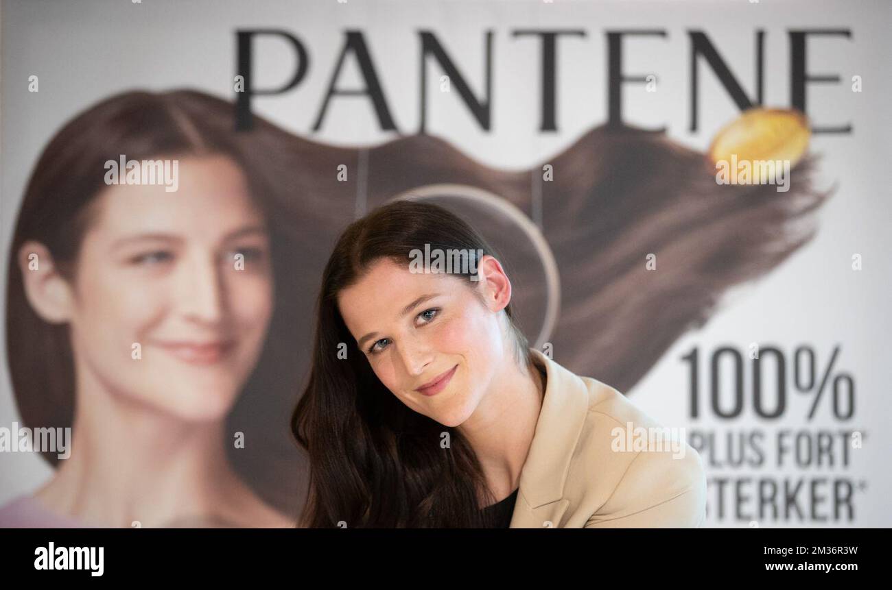 Belgian dancer Nora Monsecour poses for photographers during the ...