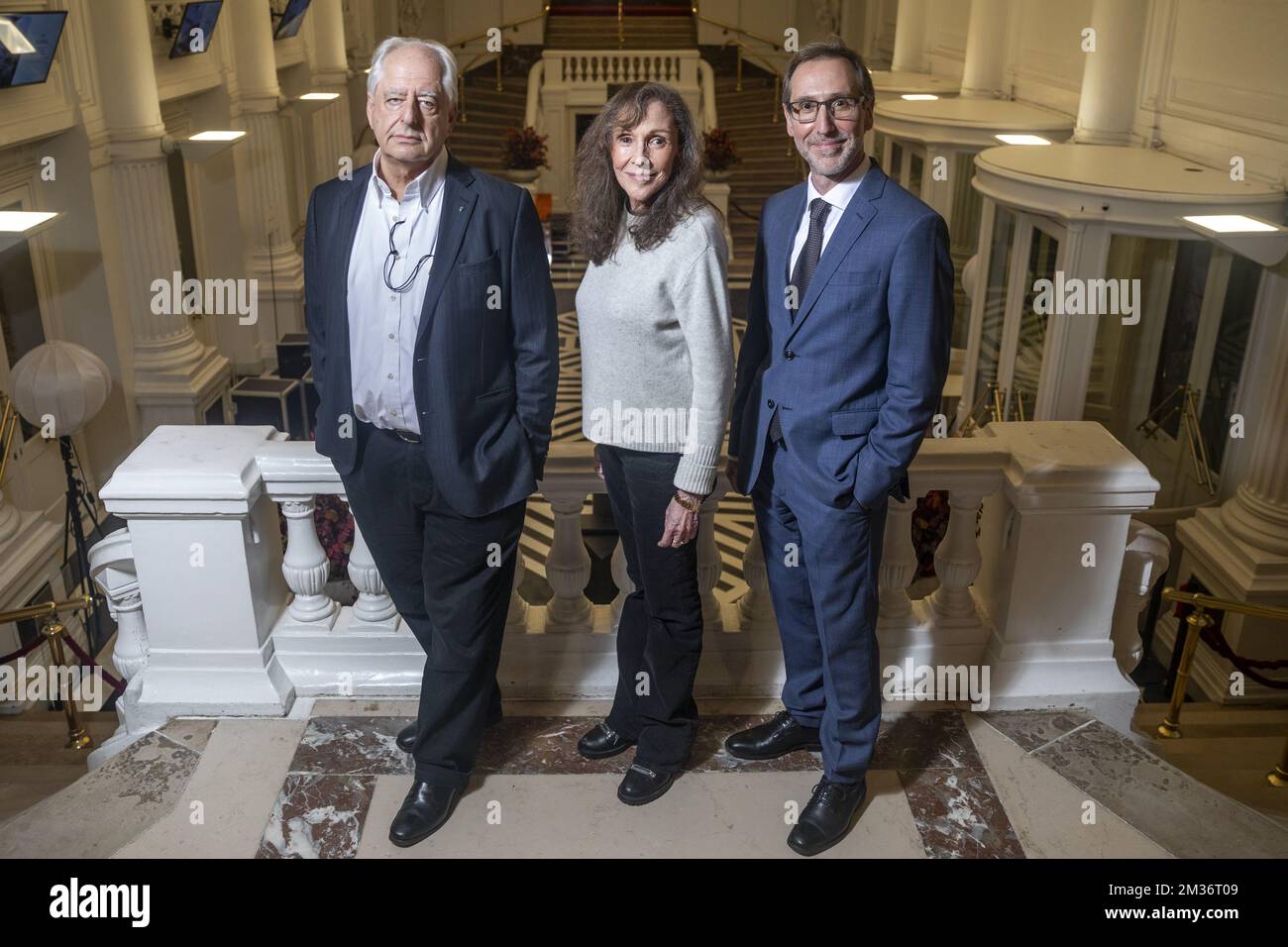 Artist William Kentridge, writer Ann Druyan and scientist Antoni Ribas ...