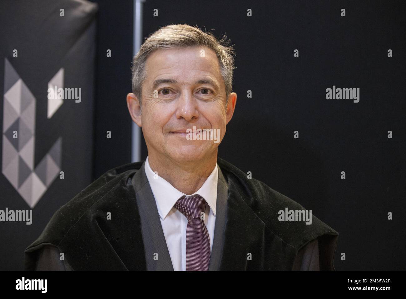 Professor Didier Fassin poses for the photographer ahead of the ...
