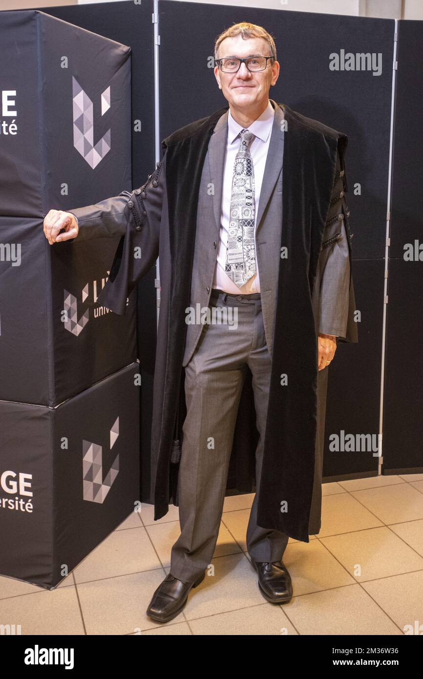 Professor Peter Visscher poses for the photographer ahead of the ...