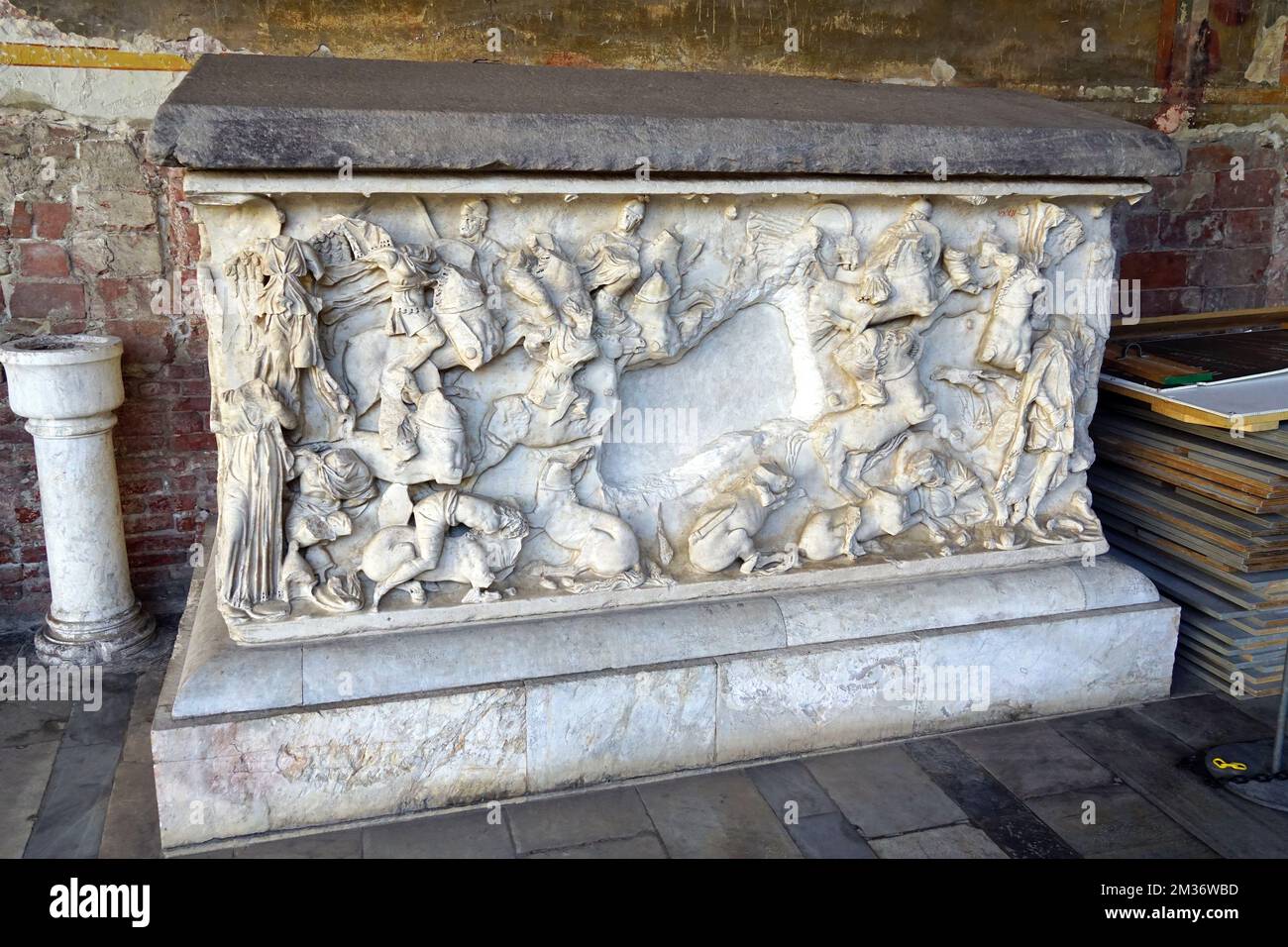 Sarcophagus, Camposanto Monumentale (monumental cemetery), Piazza dei ...