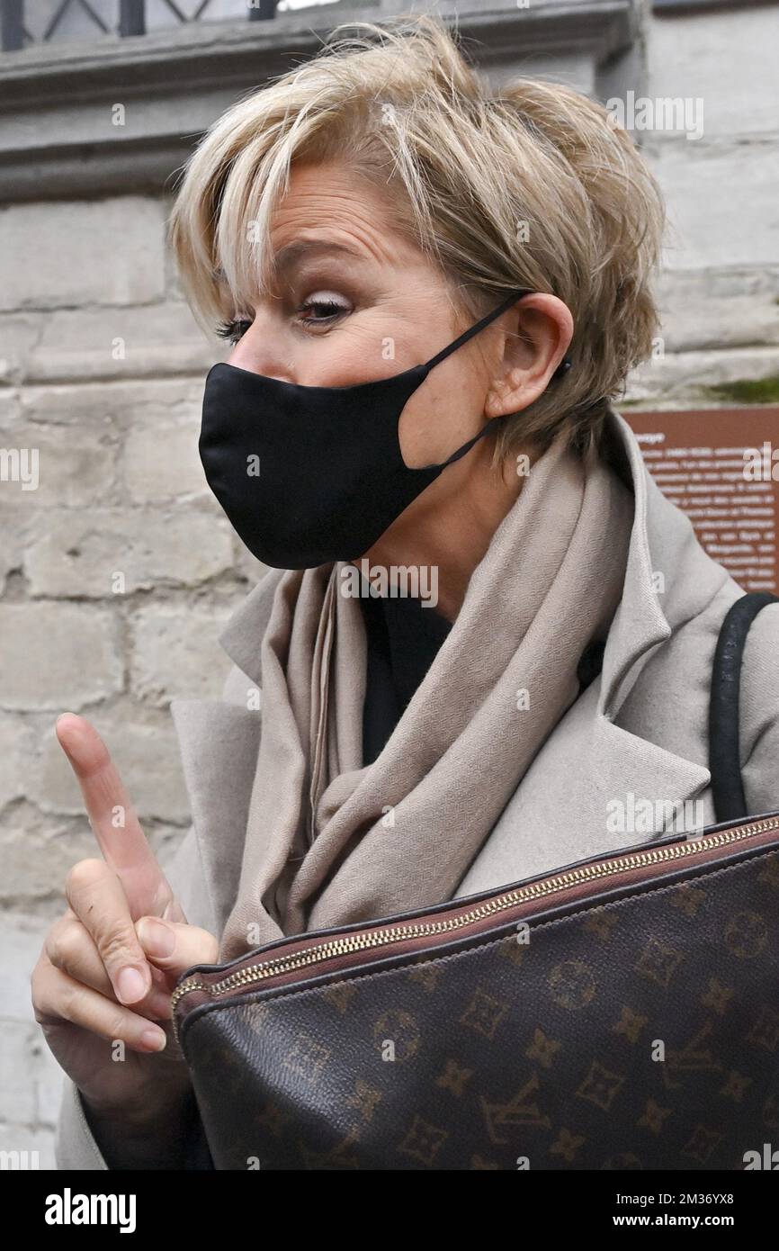 Lawyer Christine Mussche pictured after the verdict in the trial of ...