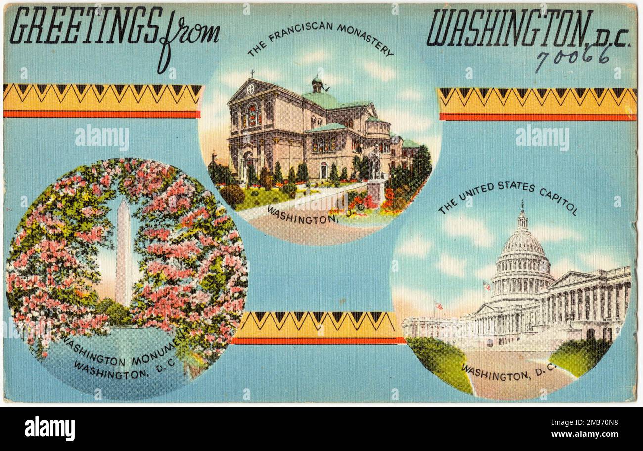Greetings from Washington, D. C. , Tichnor Brothers Collection ...