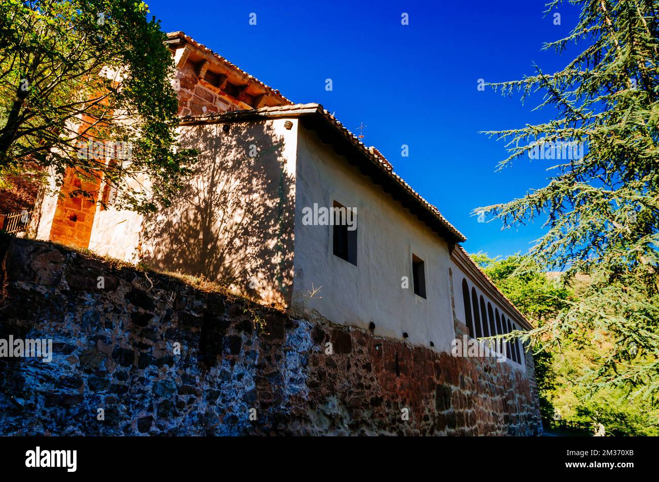The San Millán Suso Monastery was founded by San Millán in the 6th ...