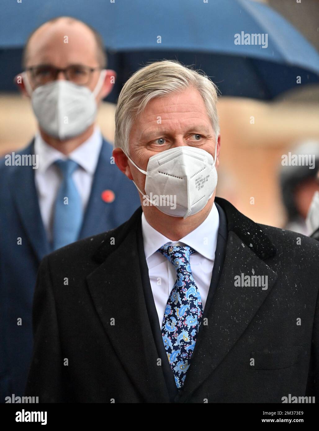 Vice-prime minister Vincent Van Peteghem and King Philippe - Filip of ...